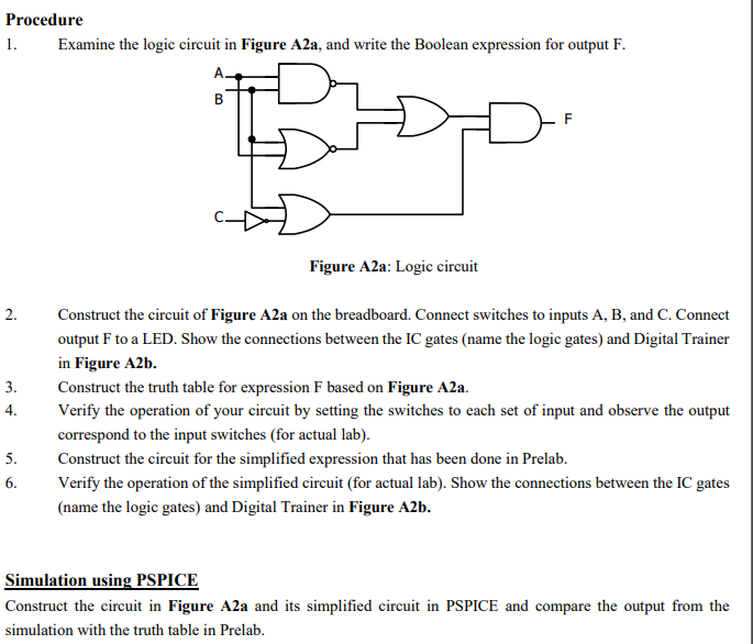 Solved A2: Simplification and Combinational of Logic Gate ** | Chegg.com