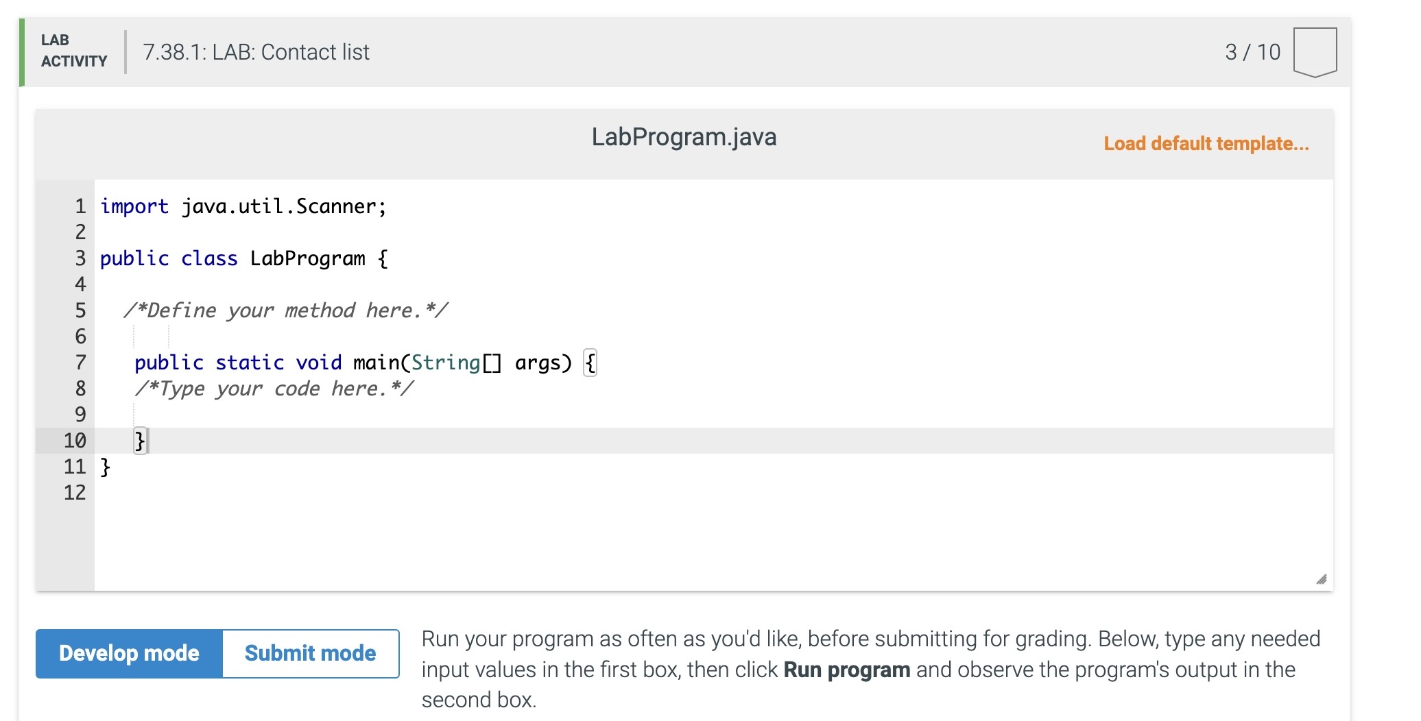 Solved IN JAVA PLEASE:A contact list is a place where you | Chegg.com