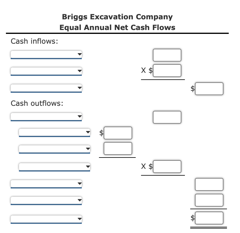 Solved Net Present Value Method-Annuity bulldozer operation. | Chegg.com