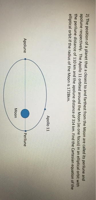 Solved 2) The position of a planet that a closest to and | Chegg.com