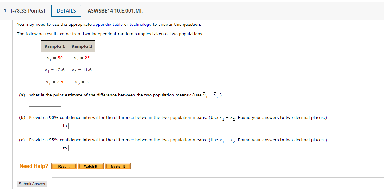 Solved You may need to use the appropriate appendix table or | Chegg.com