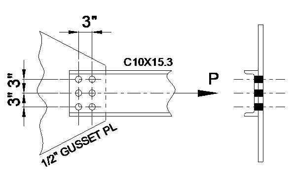 Solved A C10X15.3 steel channel (textbook Table A4) is | Chegg.com