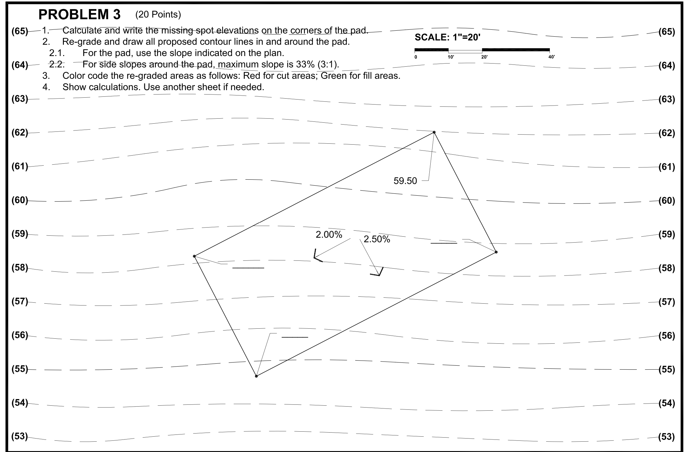 Solved PROBLEM 3 (20 ﻿Points)(65) 1. ﻿Catculate and write | Chegg.com