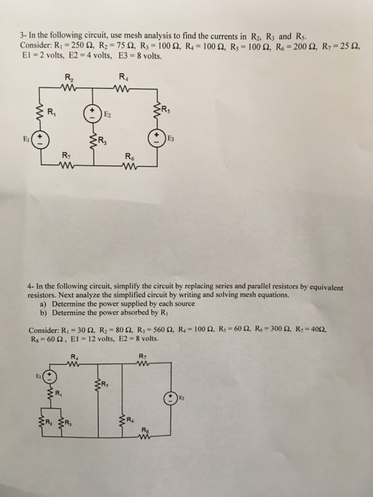 Solved ENGR 2131 Electronics and Circuit Analysis Homework | Chegg.com