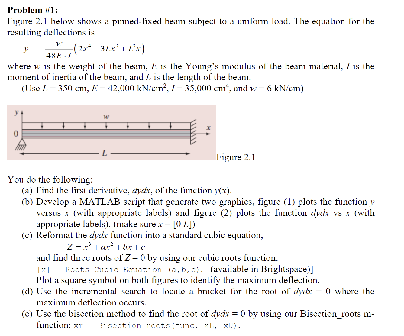 Solved Create A Working Matlab Code That I Can Copy And