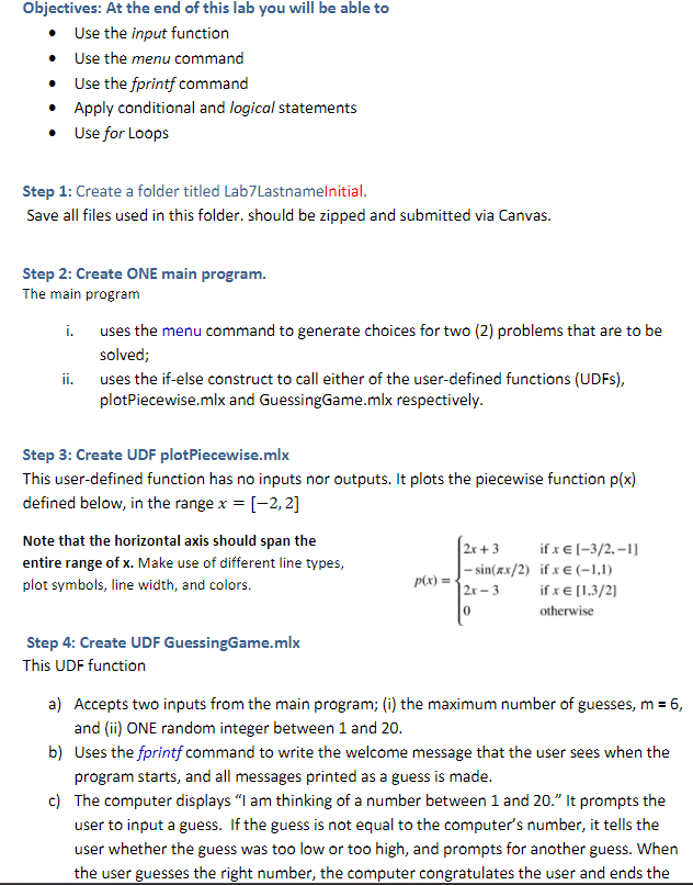 Objectives: At the end of this lab you will be able | Chegg.com
