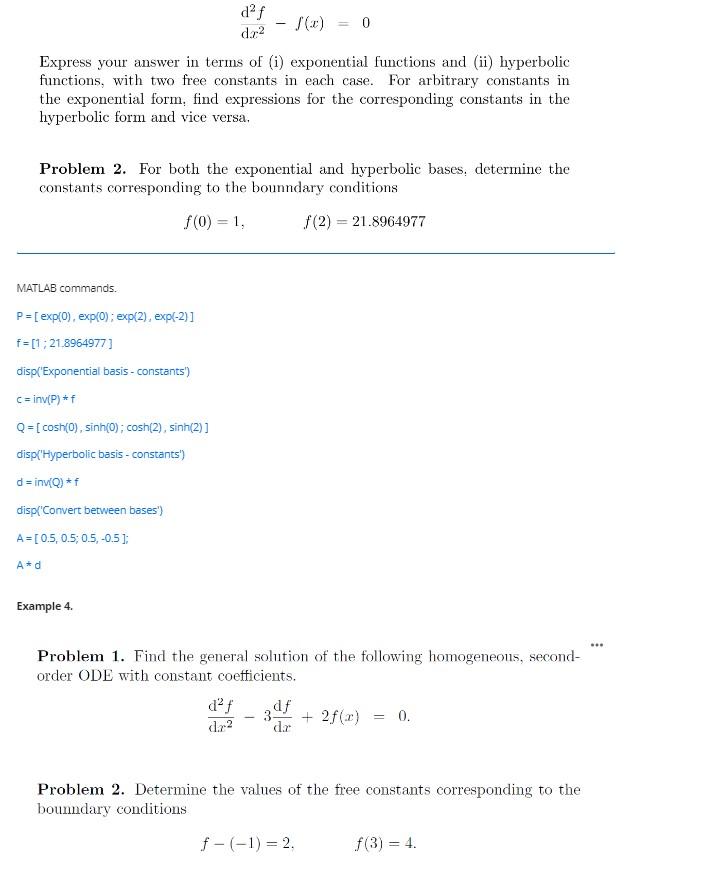 Can you solve example 4 part 1 and 2. If possible | Chegg.com