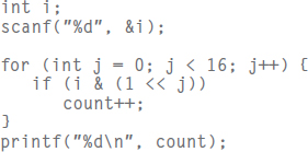 Solved int i; scanf("%d",&i); for (int j=0;j