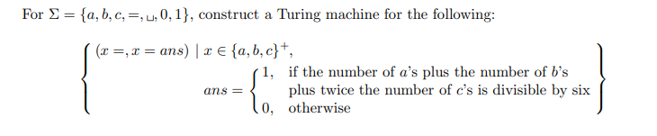 Solved can you draw a Turing machine diagram referring to | Chegg.com