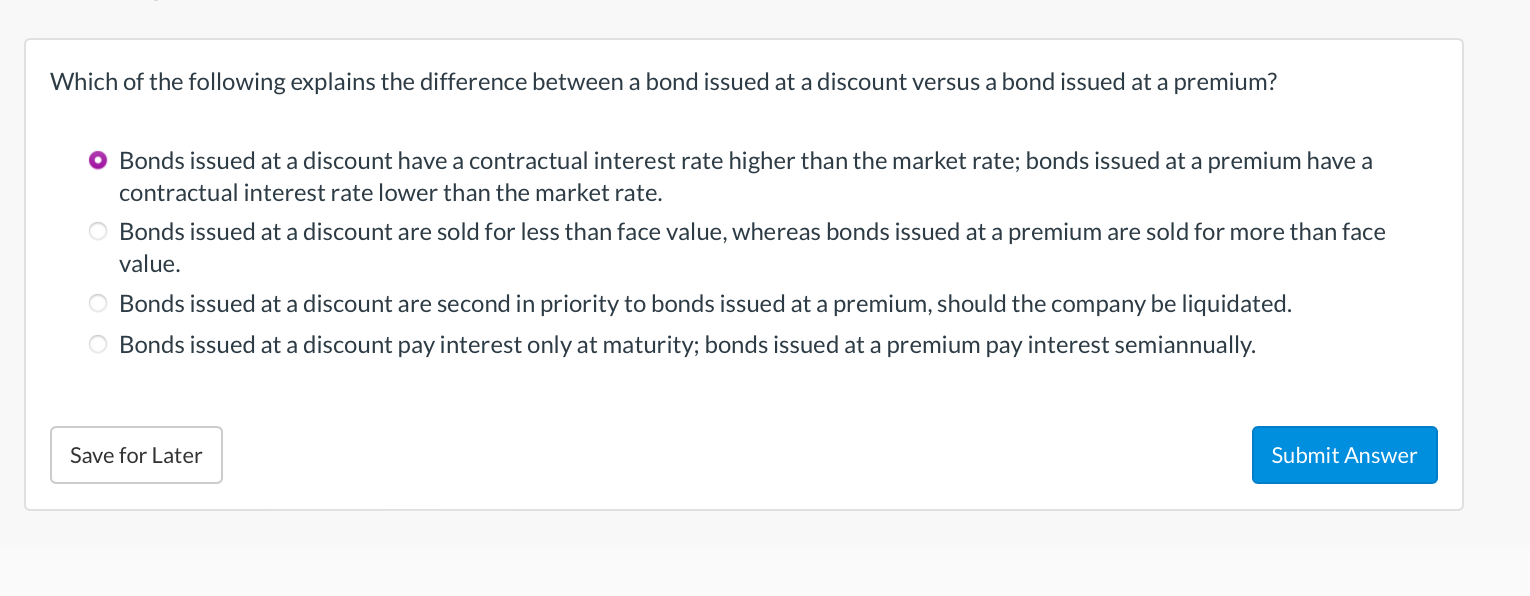Solved Which of the following explains the difference | Chegg.com