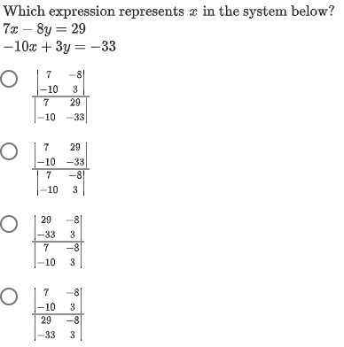 Solved Determine whether the system of equations has a | Chegg.com