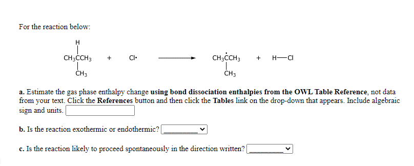 Solved For the reaction below: H CH3CCH3 + CH3CCH + H-CI CH3 | Chegg.com
