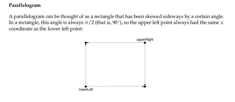 Parallelogram A parallelogram can be thought of as a | Chegg.com