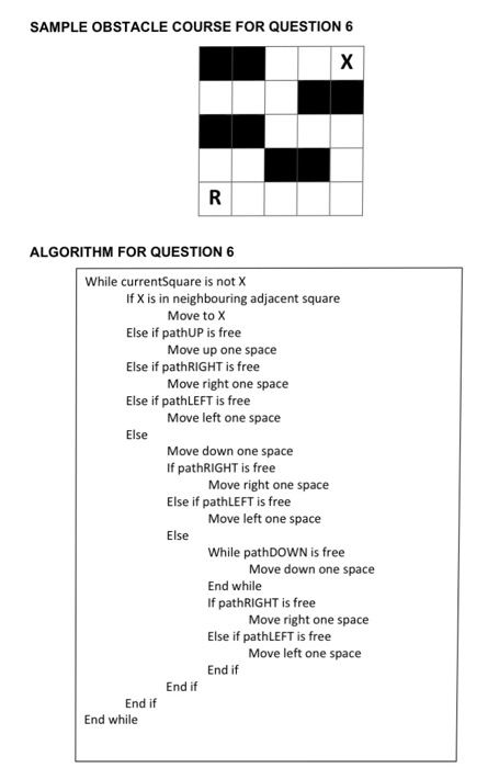 Solved You are designing a program for a robot that enables | Chegg.com