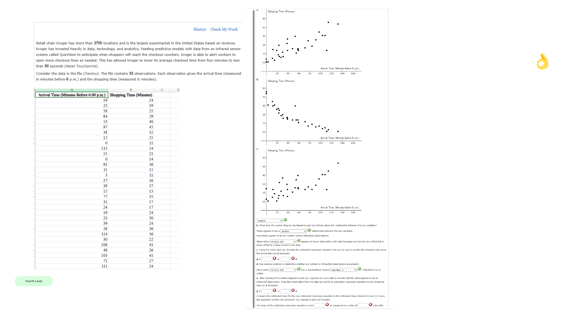 Solved Hint(s) ﻿Check My WorkRetail chain Kroger has more | Chegg.com