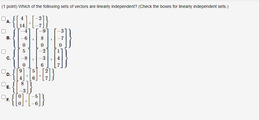 Solved please help this linear algebra question. I thought | Chegg.com