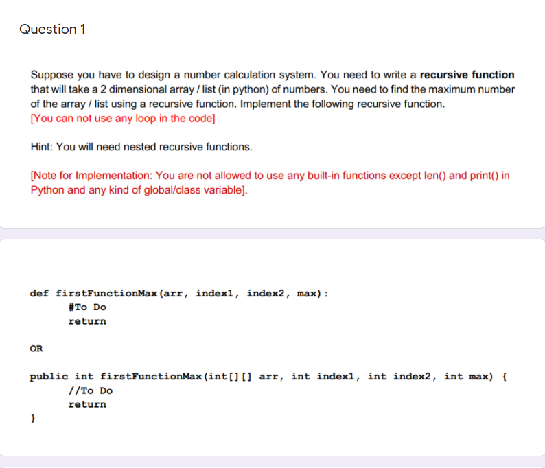 Solved Question 1 Suppose you have to design a number | Chegg.com