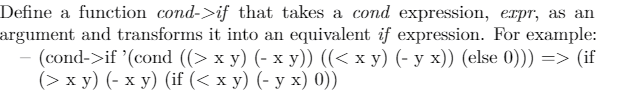 Solved Please Define function in Scheme programming language | Chegg.com