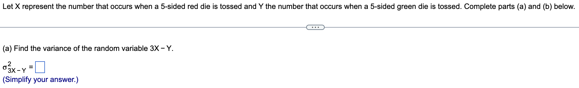 Solved Let X represent the number that occurs when a 5-sided | Chegg.com