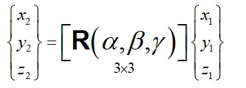 Solved Develop the (3x3) transformation matrix [R] relating | Chegg.com