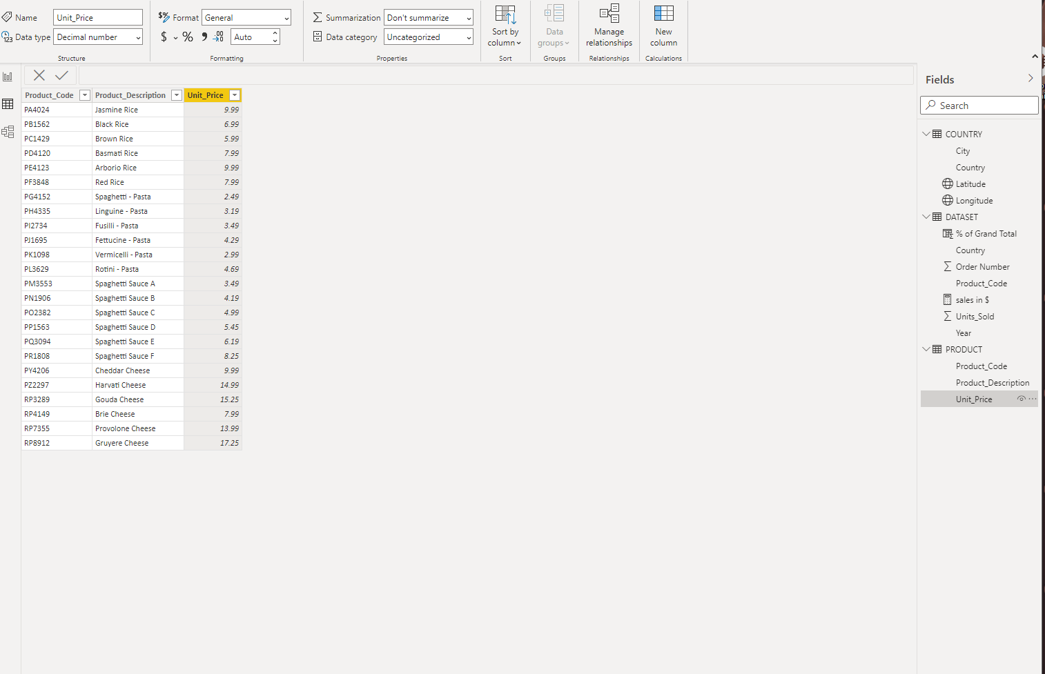 Solved Create a new measure, named Sales in $, which | Chegg.com