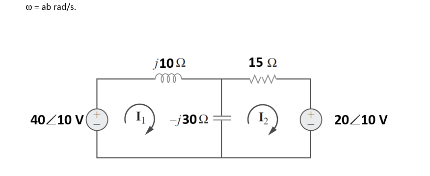 Solved Applying loop analysis, find I1 and I2 in the circuit | Chegg.com