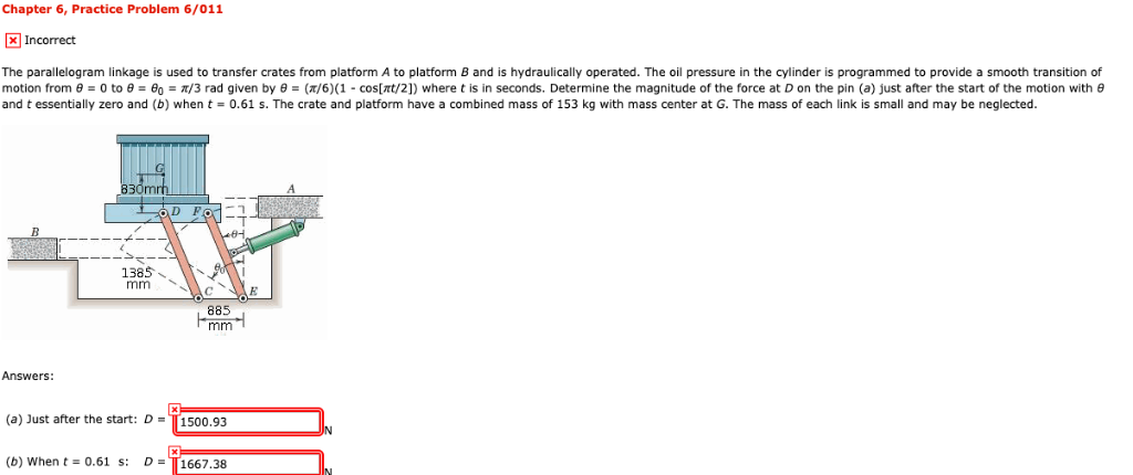 Solved Chapter 6, Practice Problem 6/011 XIncorrect The | Chegg.com