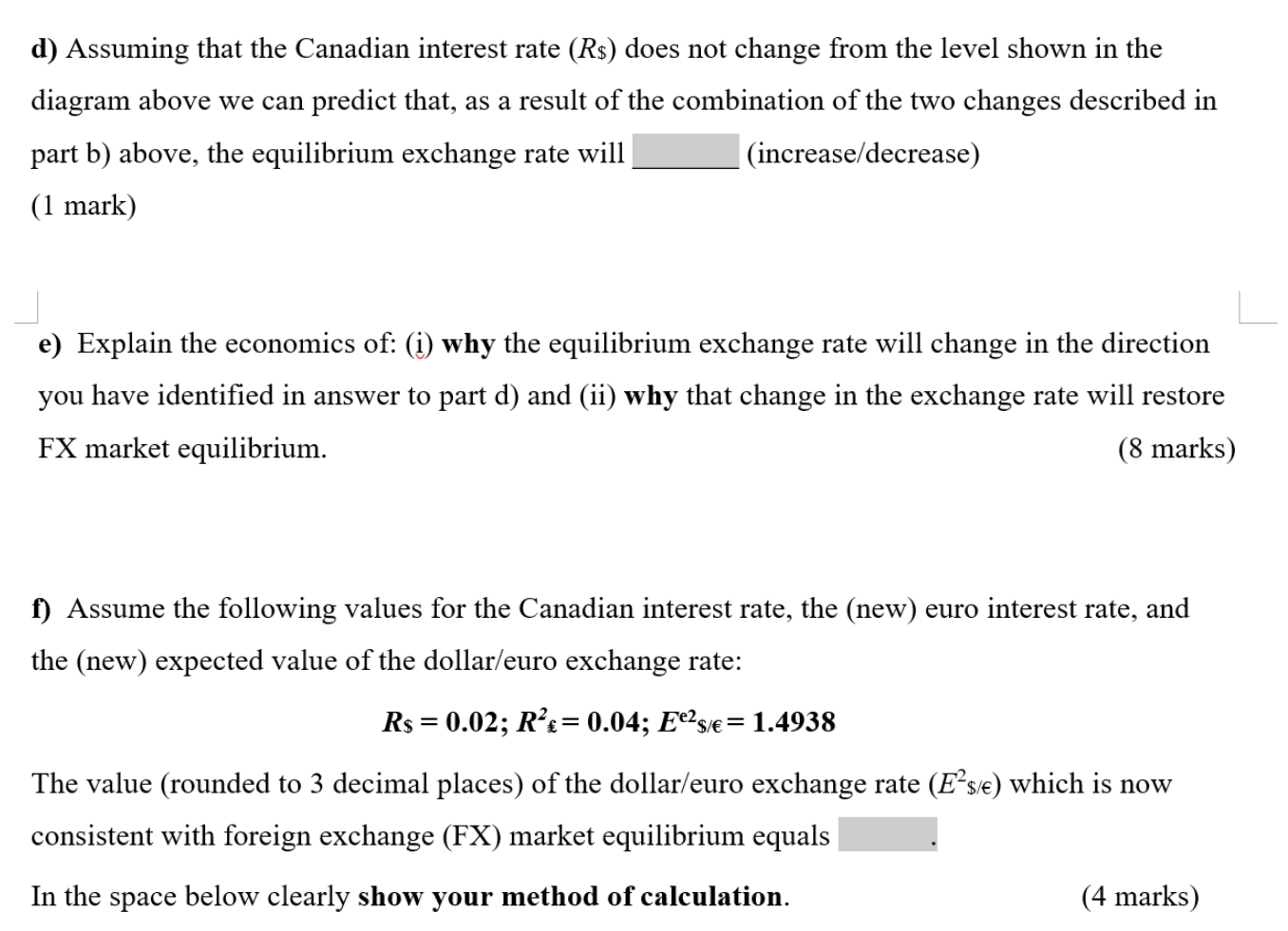 3.1 The diagram below shows the foreign exchange (FX) | Chegg.com