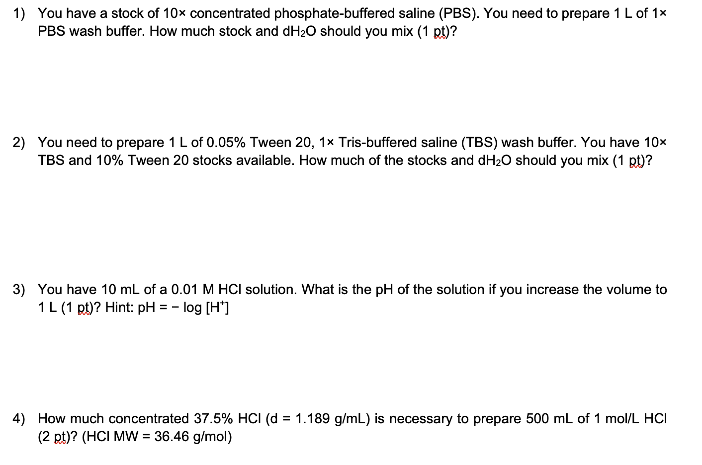 solved-you-have-a-stock-of-10-concentrated-chegg