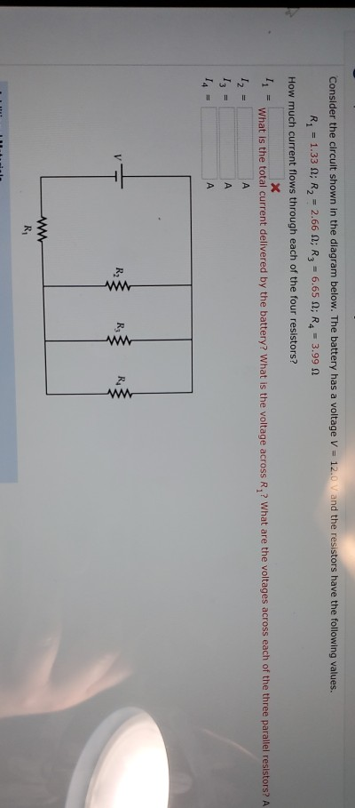 Solved Consider the circuit shown in the diagram below. The | Chegg.com