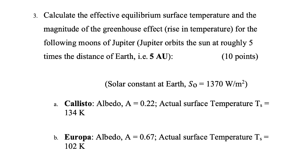 Solved 3. Calculate the effective equilibrium surface | Chegg.com