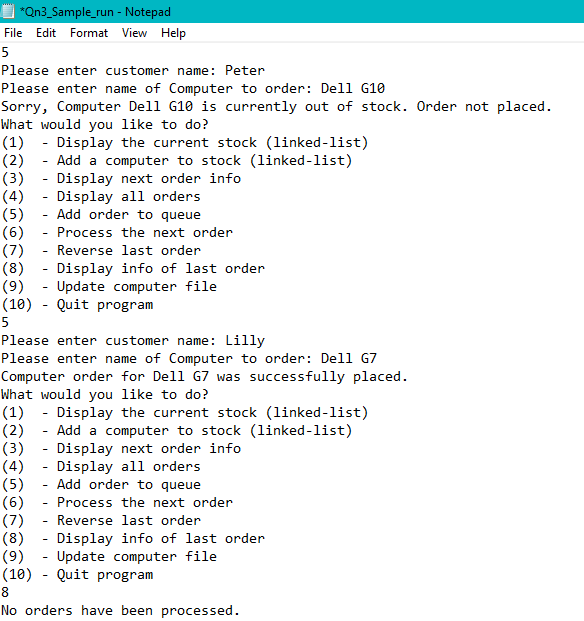 Solved Qn3. Write a complete C program - you must declare | Chegg.com