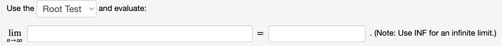 [Solved]: Power series test for convergence or divergence, s