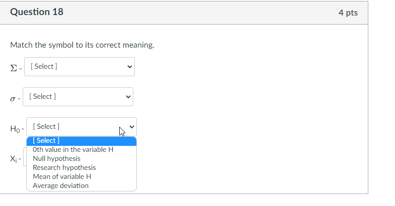 Solved Match the symbol to its correct meaning. Match the | Chegg.com