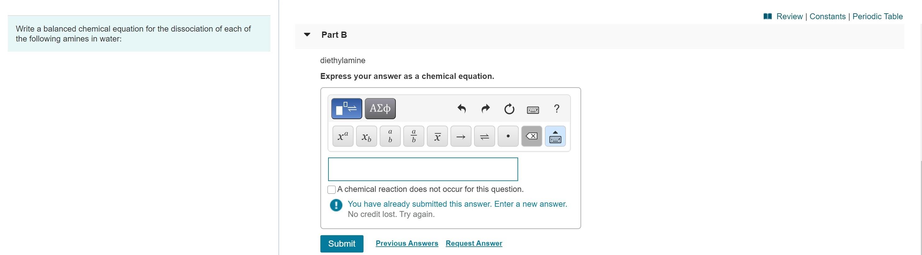 Solved A Review | Constants Periodic Table Write a balanced | Chegg.com