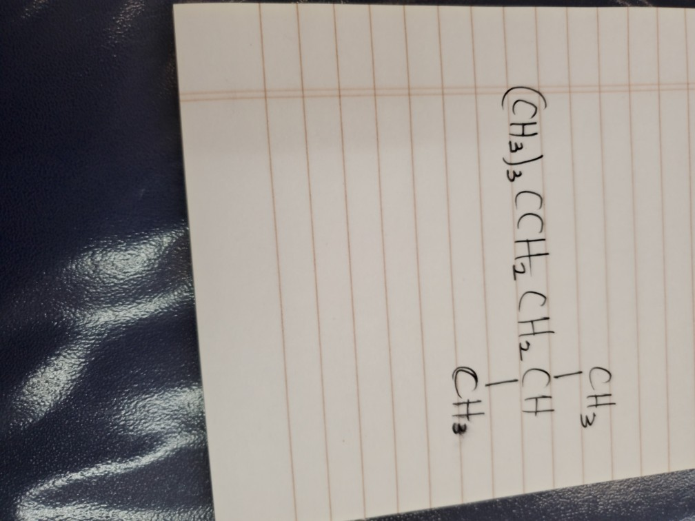 Solved CH3 CHA) CCHa CHa CH CHs | Chegg.com