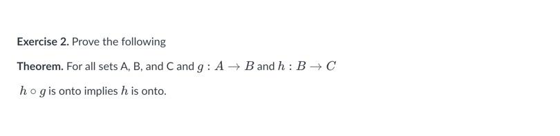 Solved Exercise 2. Prove the following Theorem. For all sets | Chegg.com