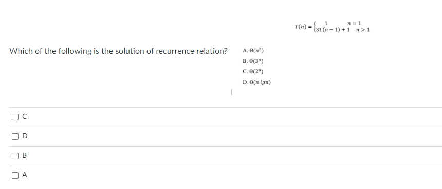 Solved for (i=n/2; i