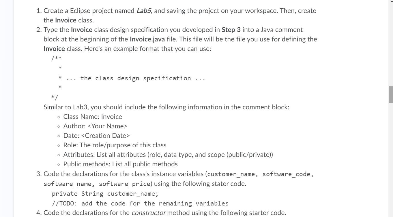 Part 1: Practicing Problem Analysis, Design, and | Chegg.com