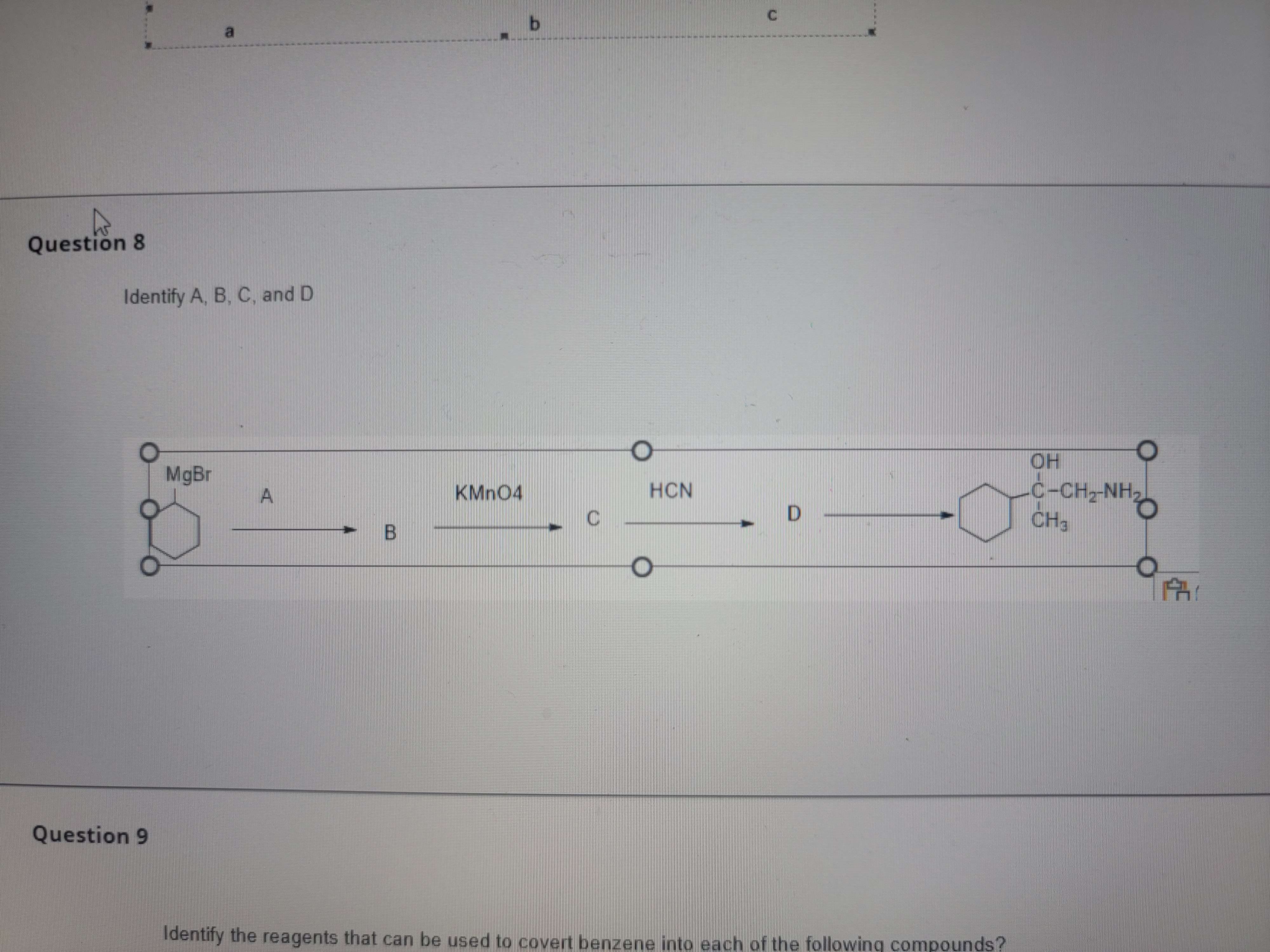 Solved Identify A,B,C, and D | Chegg.com