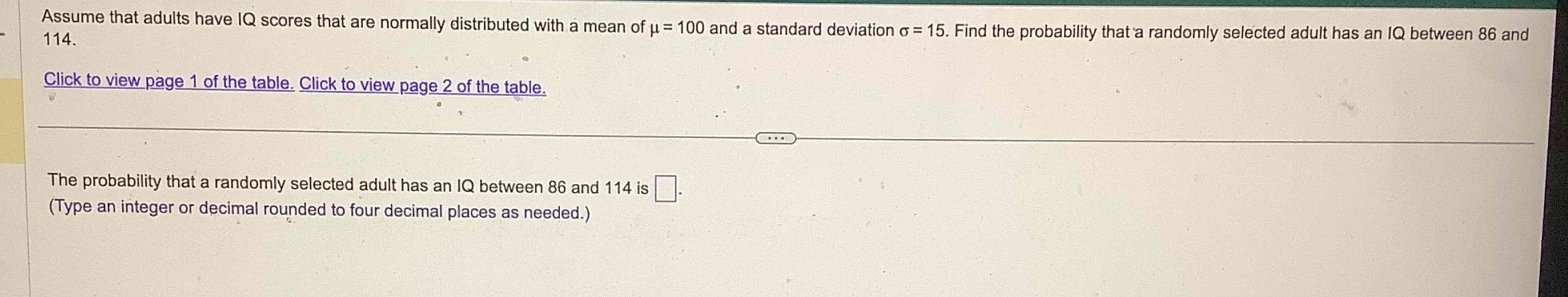 Solved Assume that adults have IQ scores that are normally | Chegg.com