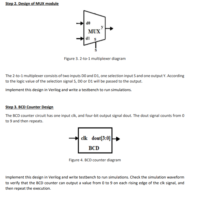 Solved Part 3: Two-Speed BCD Counter The binary coded | Chegg.com