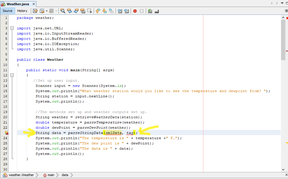 I need help, I am stuck in my coding (Programming 1 | Chegg.com