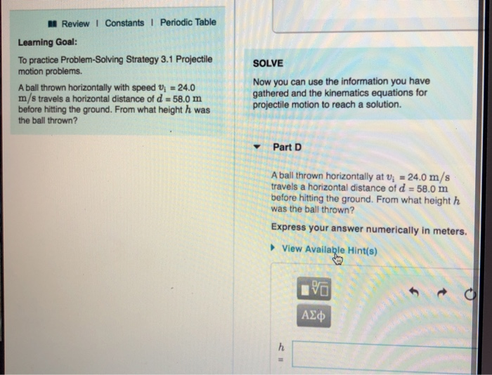 Solved Review Constants l Periodic Table Learning Goal: To | Chegg.com