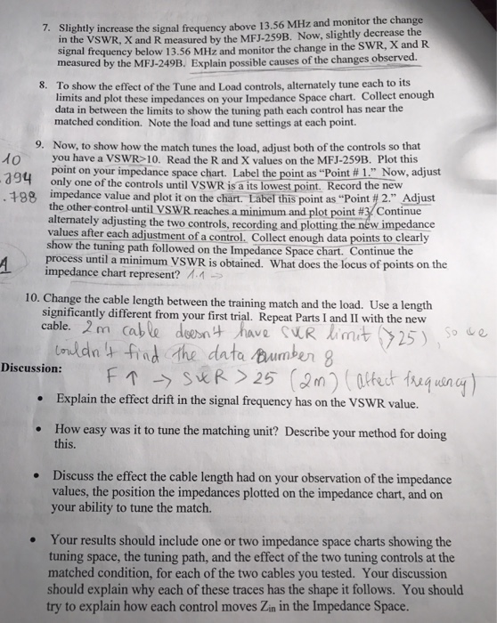 Impedance Matching objective: Understand the Match | Chegg.com