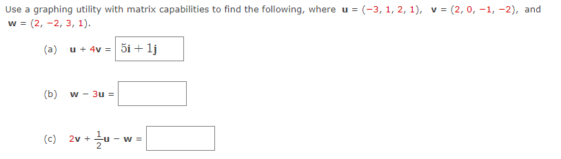 Solved Use a graphing utility with matrix capabilities to | Chegg.com