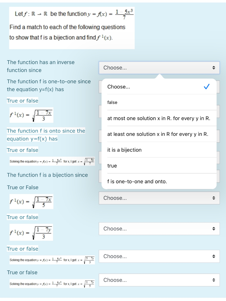 Solved Letf R R Be The Function Y F X 5x3 7 Find A