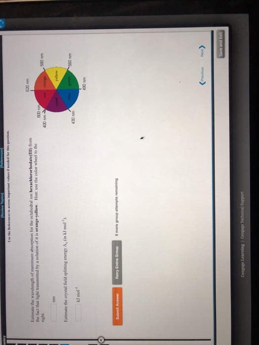 Solved Use the 620 nm Estimate the wavelength of maximum | Chegg.com