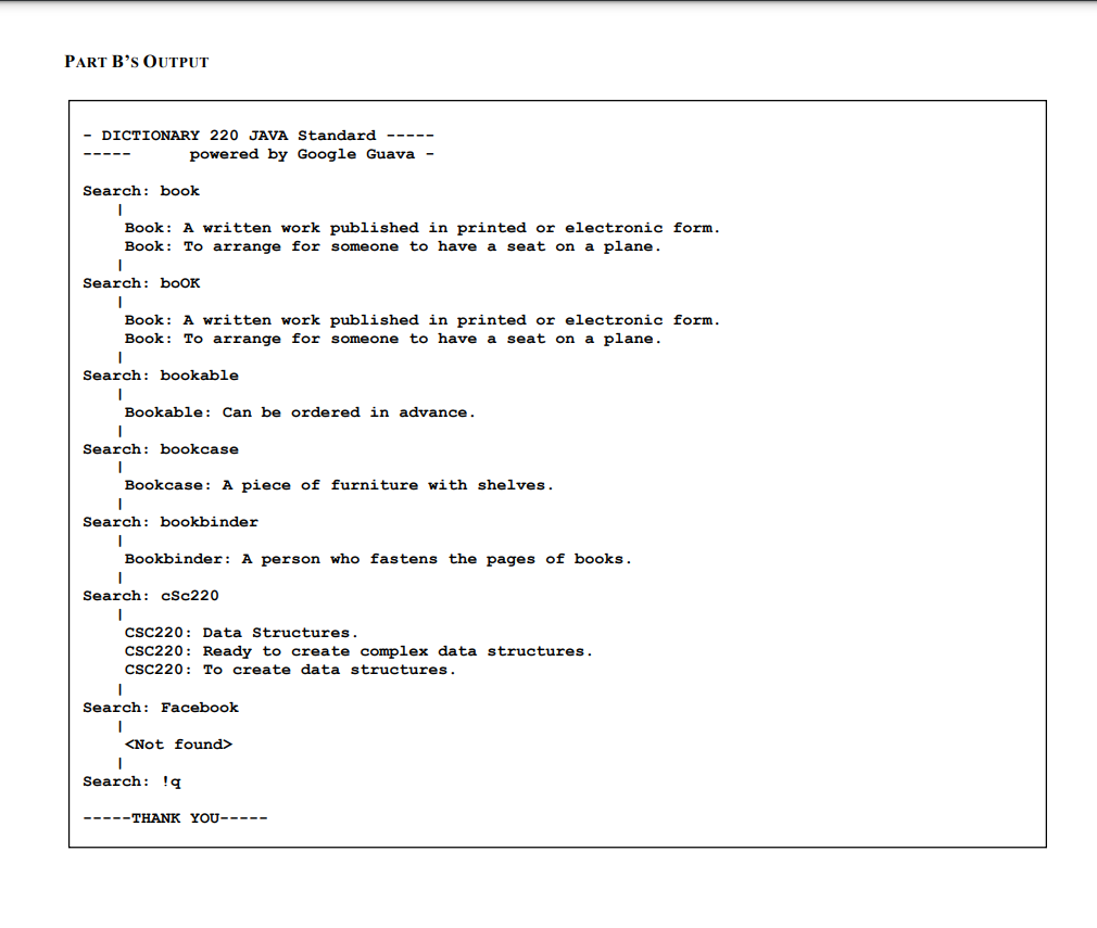 Solved Write in JAVA. Please implement an interactive | Chegg.com