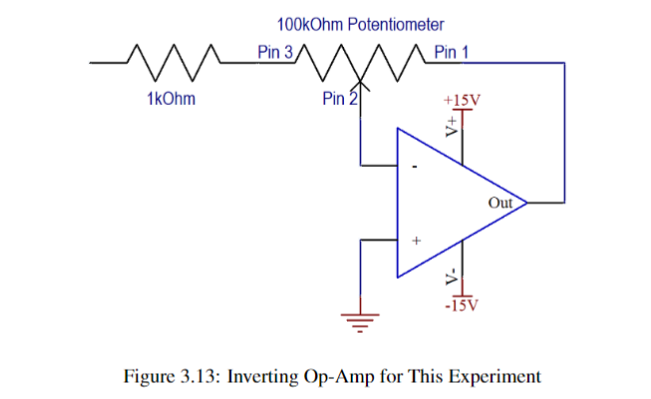 Solved 1. Earlier, we set the op-amp gain to 1x. Using | Chegg.com